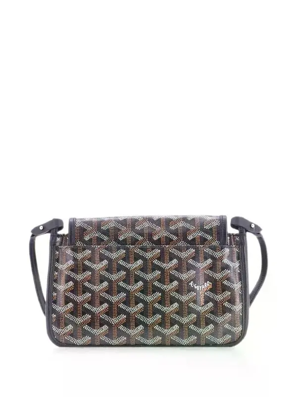 Goyard Plumet Clutch Wallet, Coated Canvas Crossbody Bag - Black