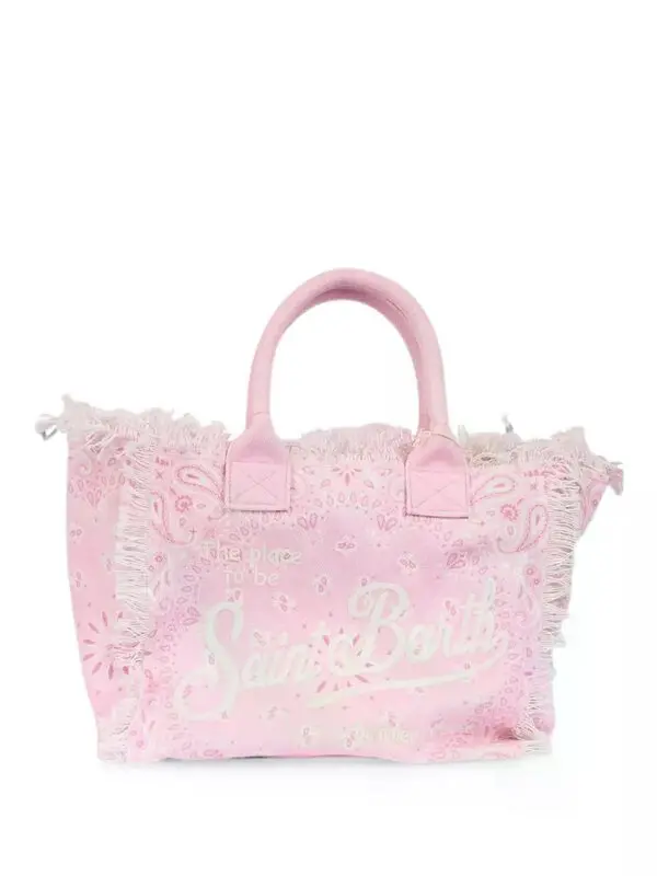 MC2 SAINT BARTH Paisley Print Backpack - Pink