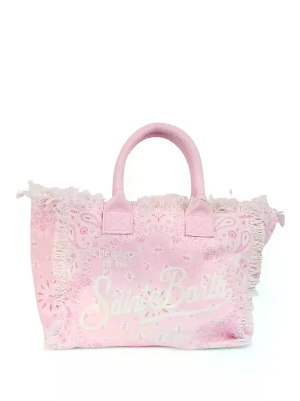 MC2 SAINT BARTH Paisley Print Backpack - Pink