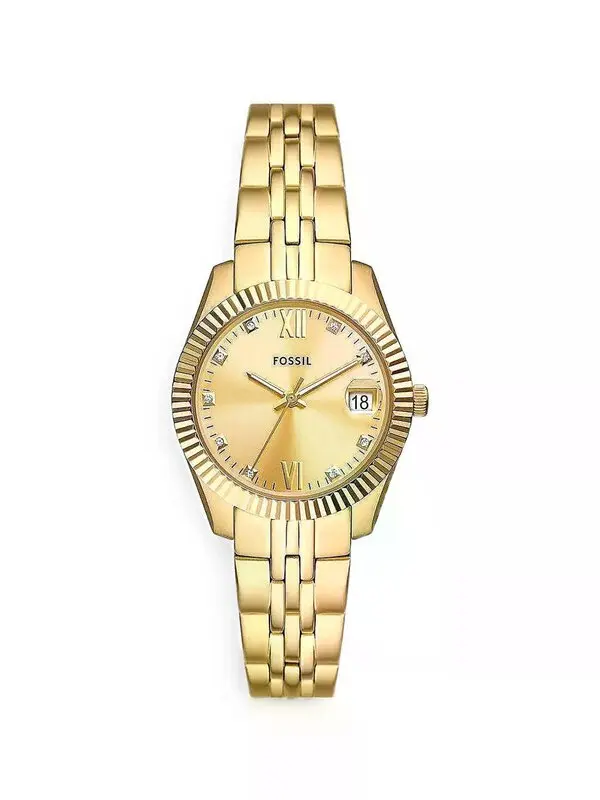 Fossil Scarlette 33mm Watch - Gold