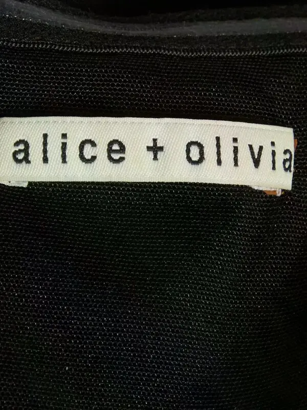 Alice + Olivia Off-shoulder Jersey Cropped Top