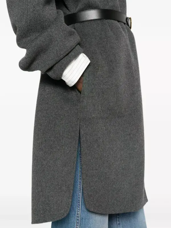 Max Mara Long-sleeve Button-fastening Coat