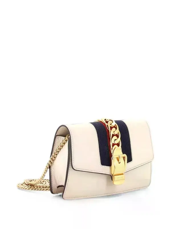 Gucci Sylvie Chain Super Mini Shoulder Bag