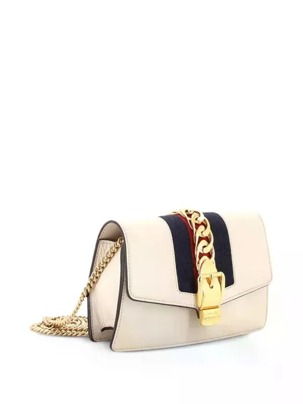 Gucci Sylvie Chain Super Mini Shoulder Bag