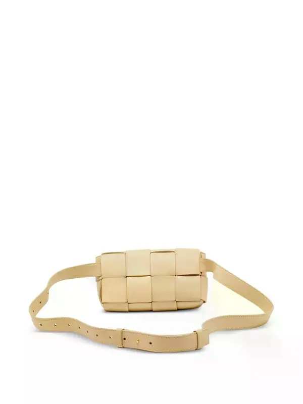 Bottega Veneta Cassette Intrecciato Belt Bag - Neutrals