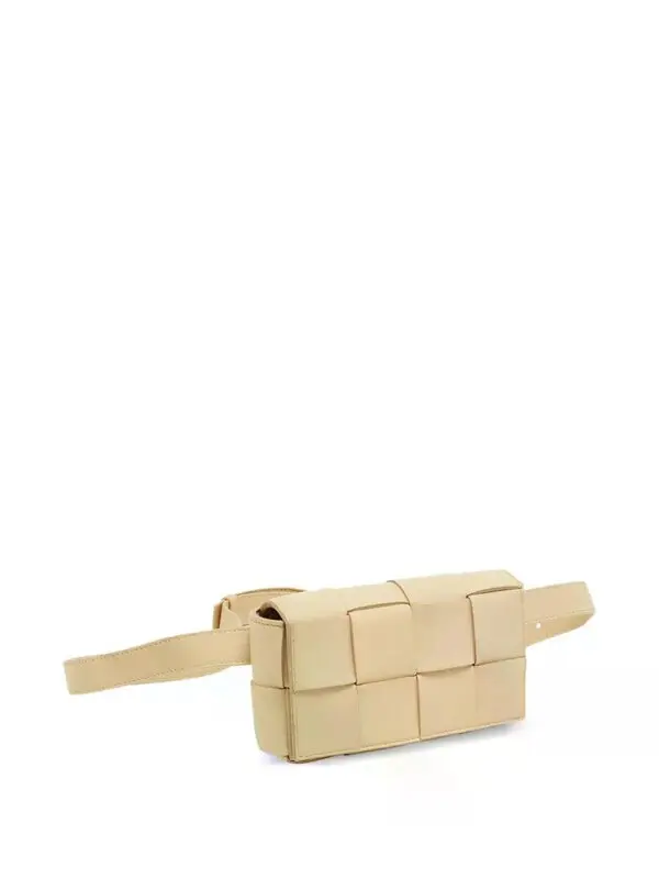 Bottega Veneta Cassette Intrecciato Belt Bag - Neutrals