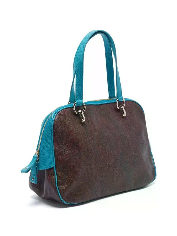 Etro Paisley Dome Handbag - Brown