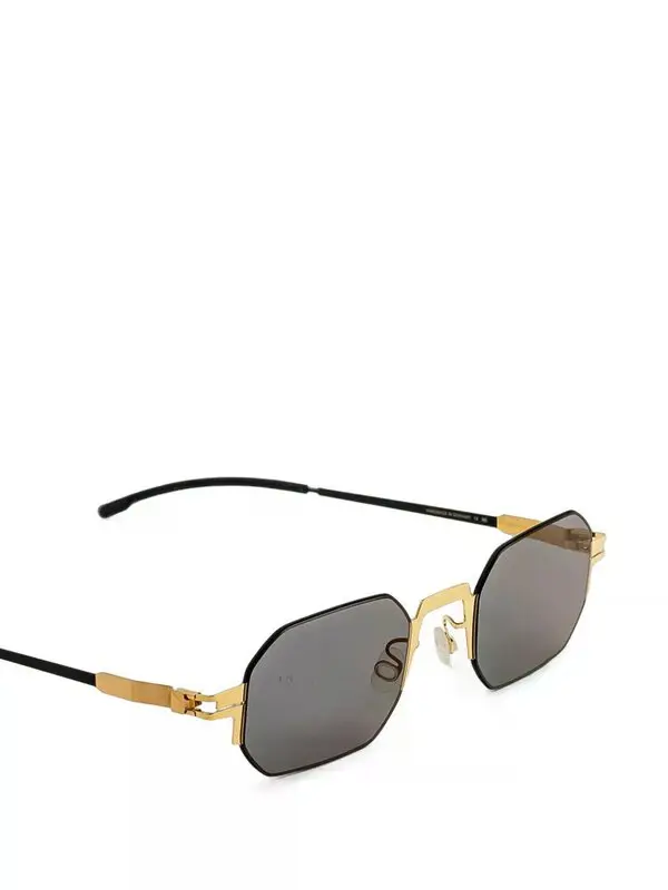 Mykita Studio 15.1 Geometric Frame Sunglasses - Black