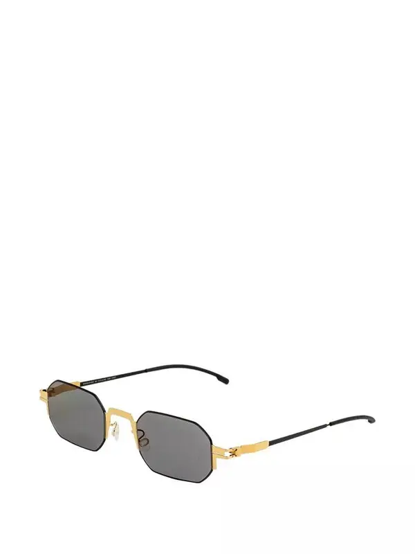 Mykita Studio 15.1 Geometric Frame Sunglasses - Black