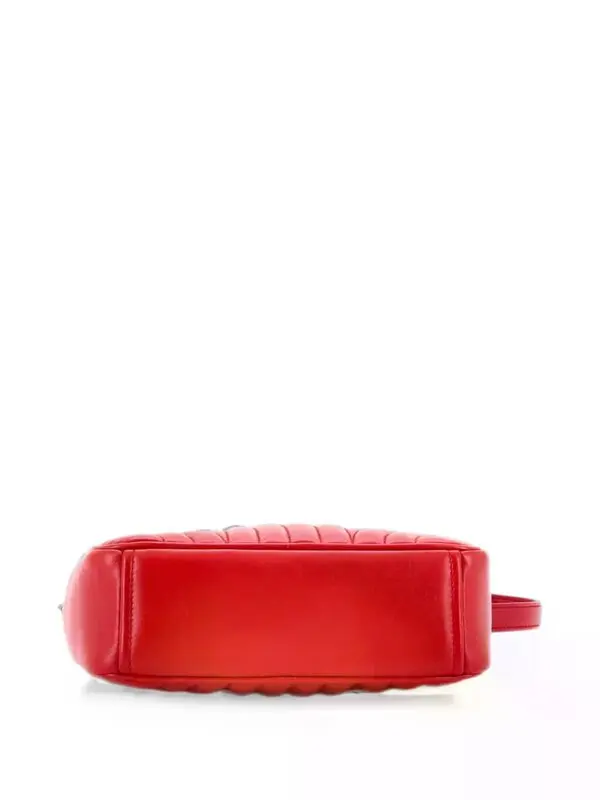 Prada Diagramme Quilted Leather Mini Camera Bag