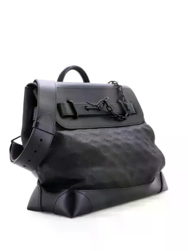LOUIS VUITTON Steamer Bag Pm Monogram Taurillon Leather Bag