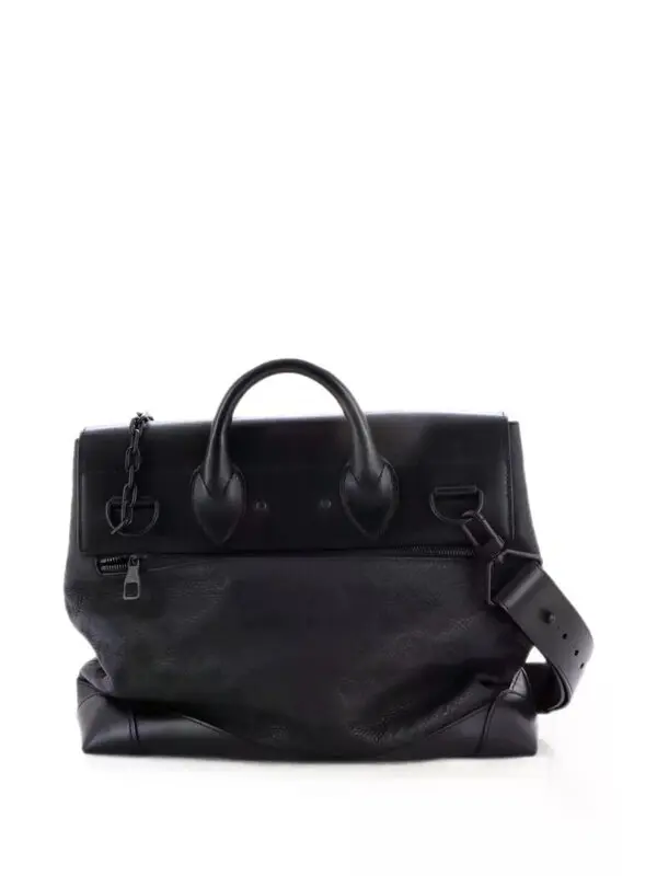 LOUIS VUITTON Steamer Bag Pm Monogram Taurillon Leather Bag