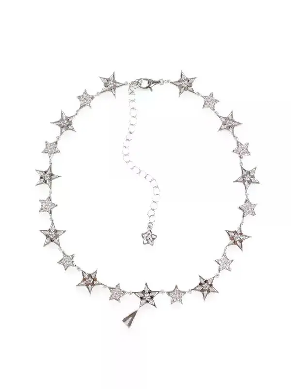 YVMIN Star-motif Crystal-embellished Necklace