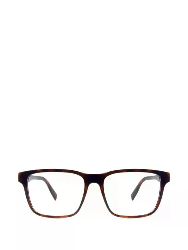 Lacoste Tortoiseshell-effect Square-frame Eyeglasses