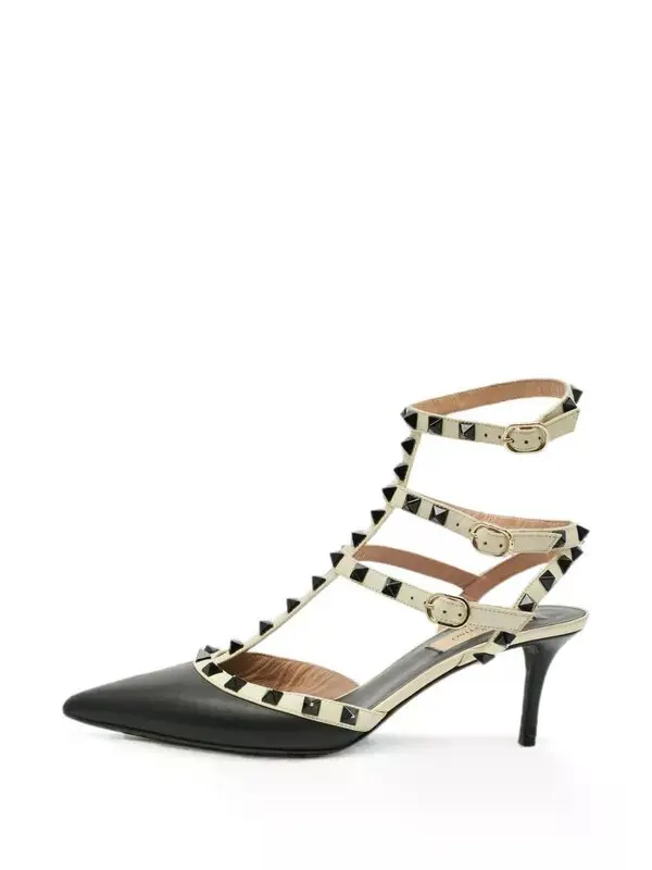 Valentino Garavani Rockstud Caged Pumps - Black