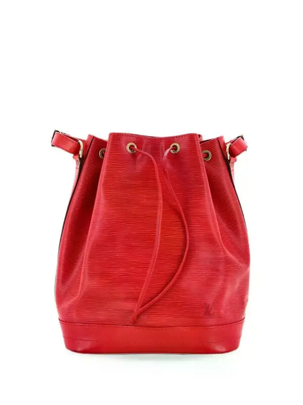 LOUIS VUITTON Epi Leather Noe Bucket Bag - Red