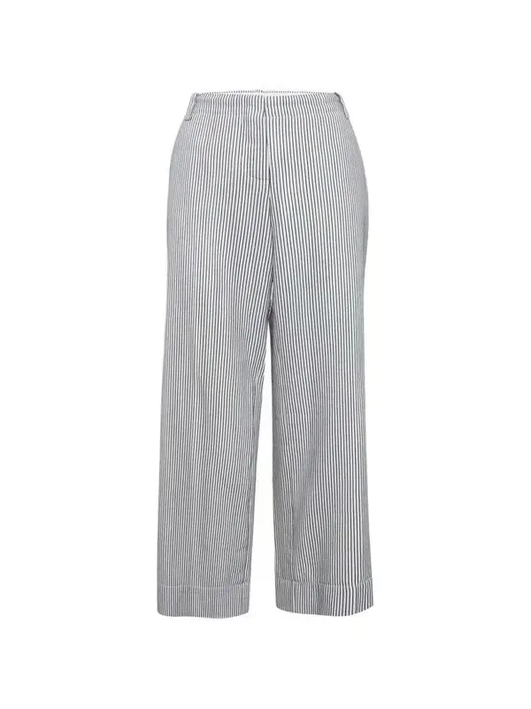 Sonia Rykiel Paris Striped Wide-leg Trousers