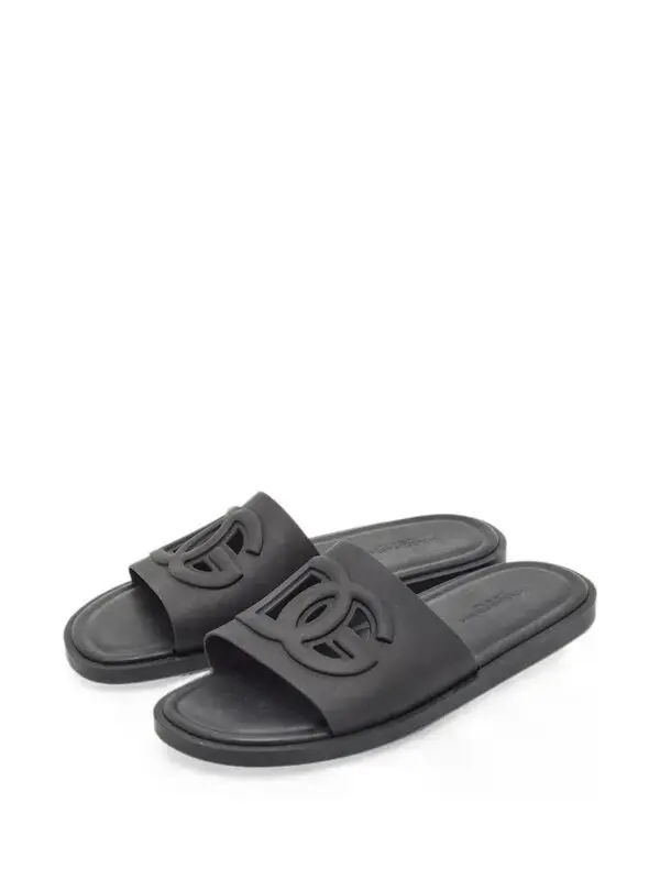Dolce & Gabbana Embossed Logo Slides