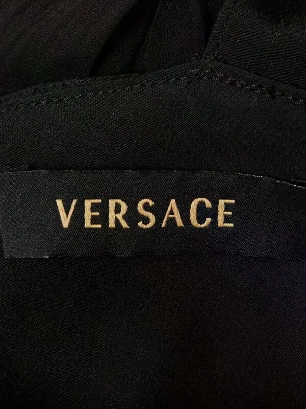 Versace Halterneck Maxi Dress