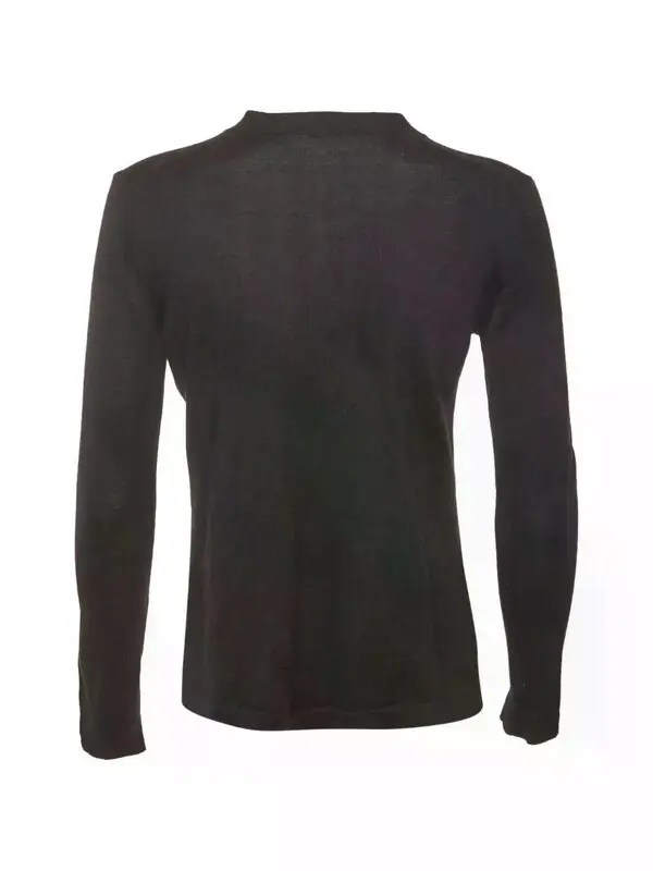 Miu Miu V-neck Long Sleeve Button-down Cardigan