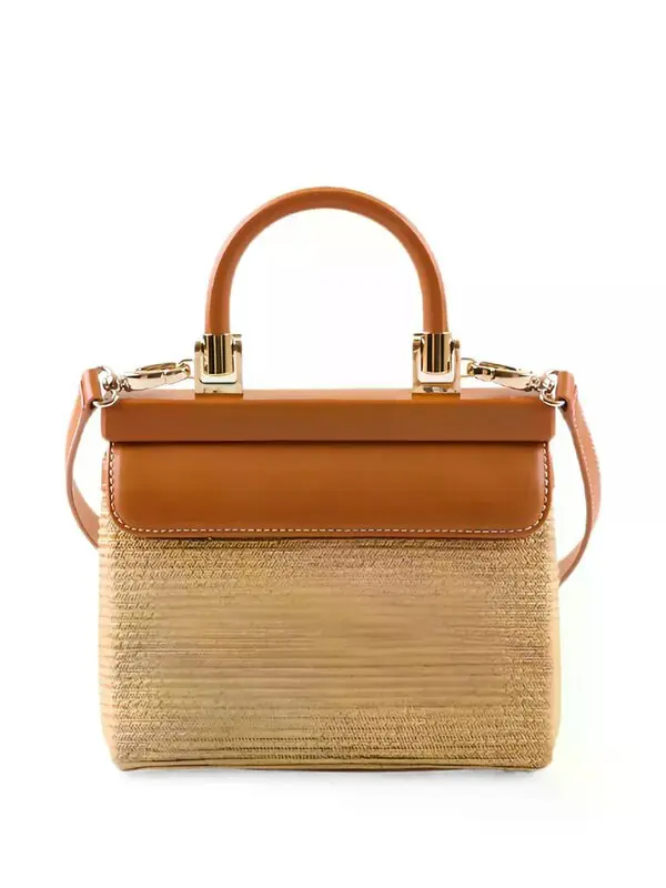Rodo Paris Raffia Tote Bag