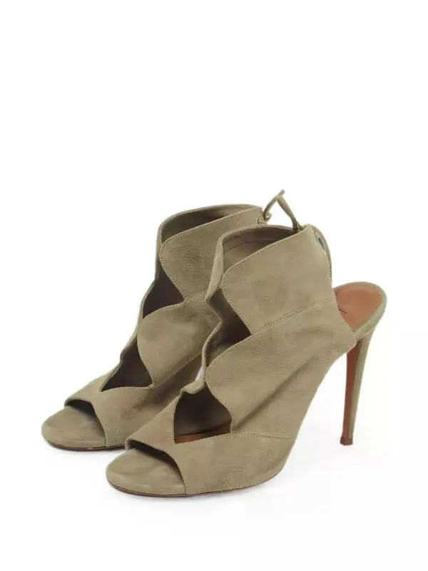 AQUAZZURA Sexy Thing Ankle Strap Sandals