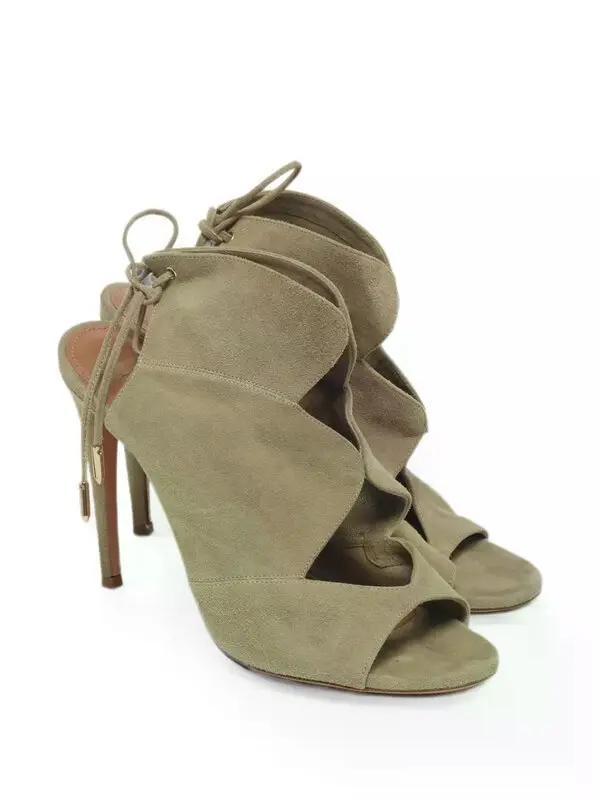 AQUAZZURA Sexy Thing Ankle Strap Sandals