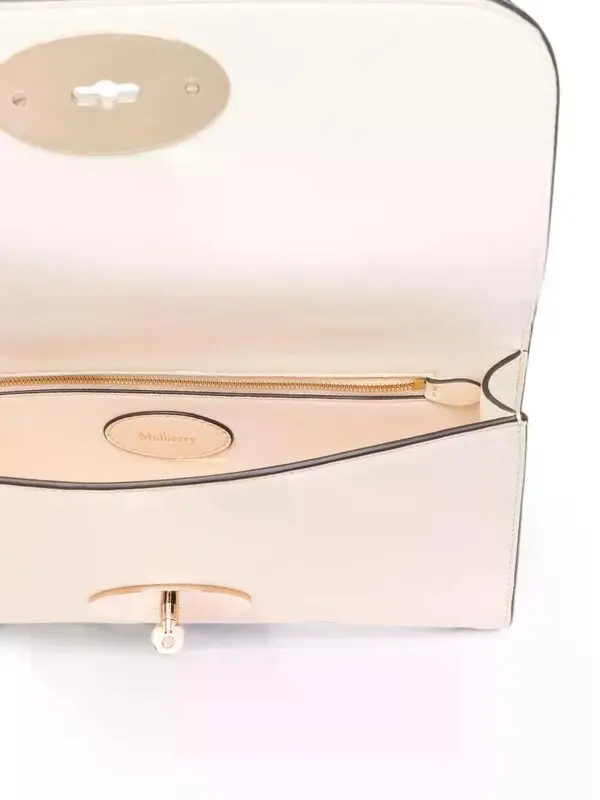 Mulberry Lily Leather Clutch Bag