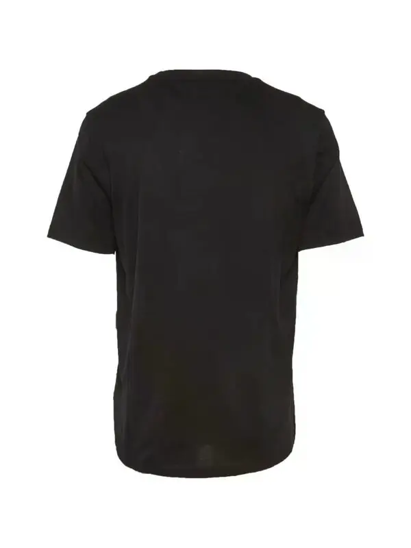 Fendi Embroidered Logo T-shirt - Black