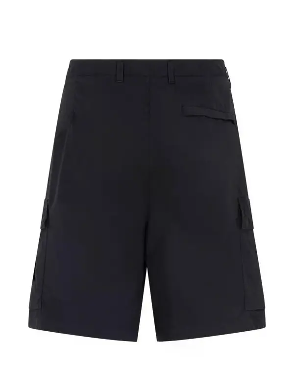 Stone Island Logo-patch Cargo Shorts - Blue