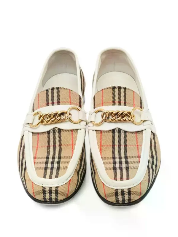 Burberry House Check Loafers