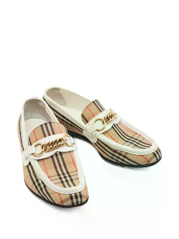 Burberry House Check Loafers