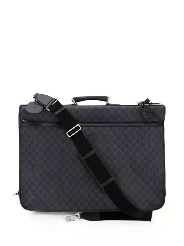 Gucci Gg Coated Canvas Travel Bag