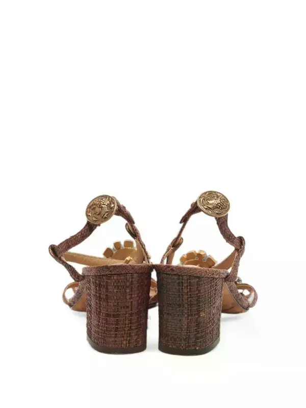 Dolce & Gabbana Embellished T-strap Sandals