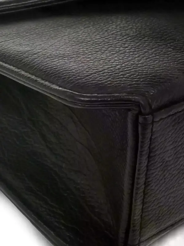 Saint Laurent Embossed Logo Shoulder Bag