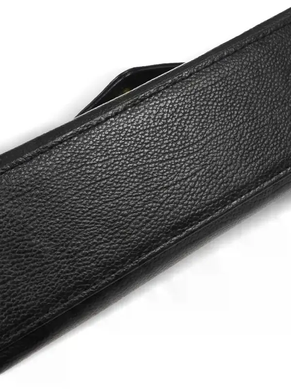 Saint Laurent Embossed Logo Shoulder Bag