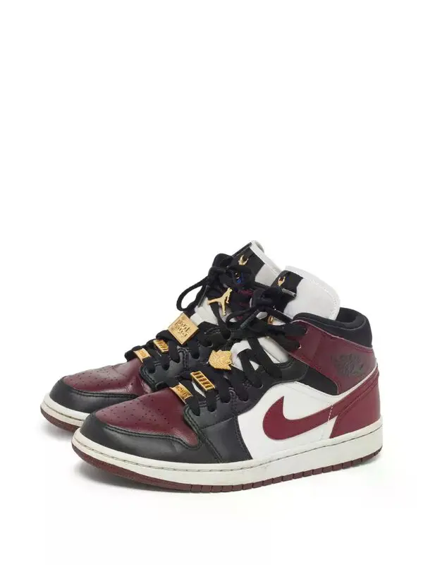 JORDAN Air 1 Mid Se High-top Sneakers - Red