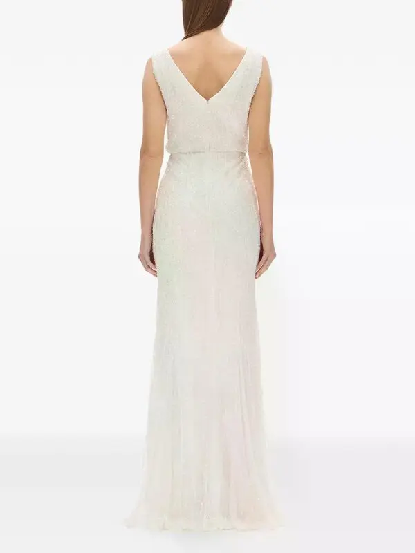 Rachel Gilbert Ava Sequin-embellished Maxi Dress
