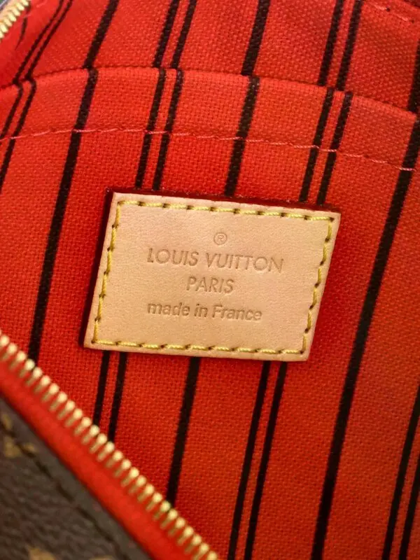 LOUIS VUITTON Monogram Canvas Pochette Large Pouch - Brown