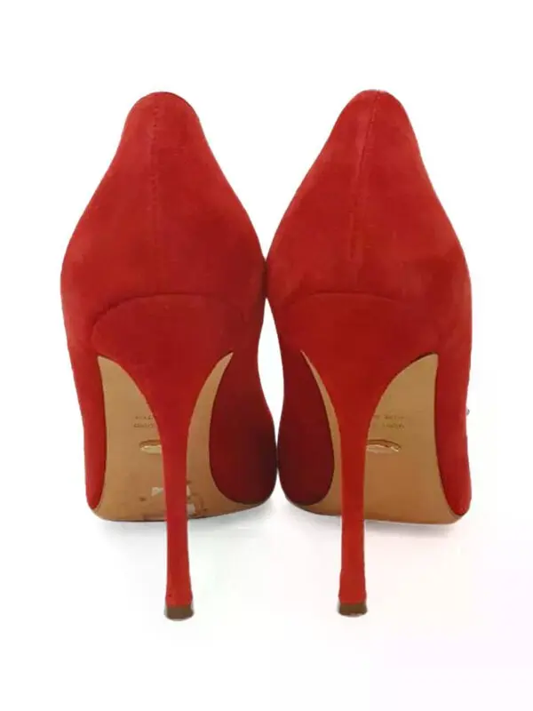 SERGIO ROSSI Pointed-toe Suede Pumps