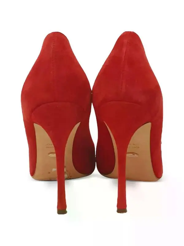SERGIO ROSSI Pointed-toe Suede Pumps
