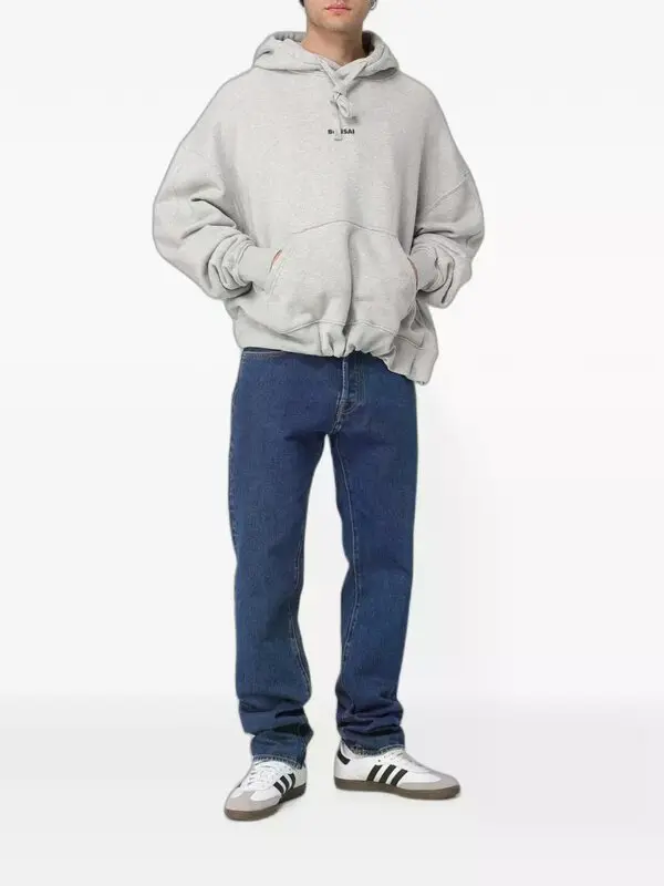 BONSAI Logo Print Pouch Pocket Hoodie