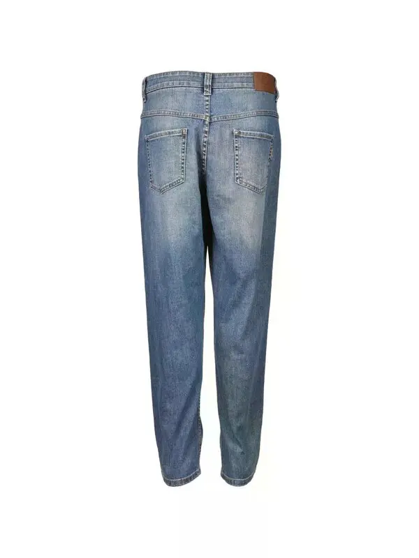 Brunello Cucinelli Whiskered Effect Jeans