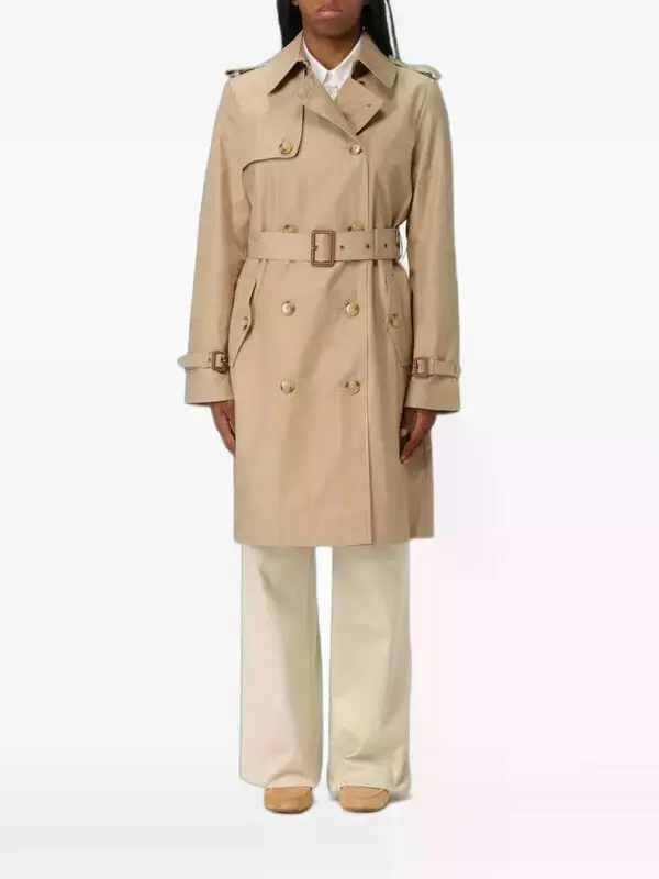 Ralph Lauren Double-breasted Belted Trench Coat - Neutrals