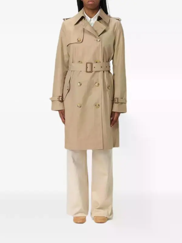 Ralph Lauren Double-breasted Belted Trench Coat - Neutrals
