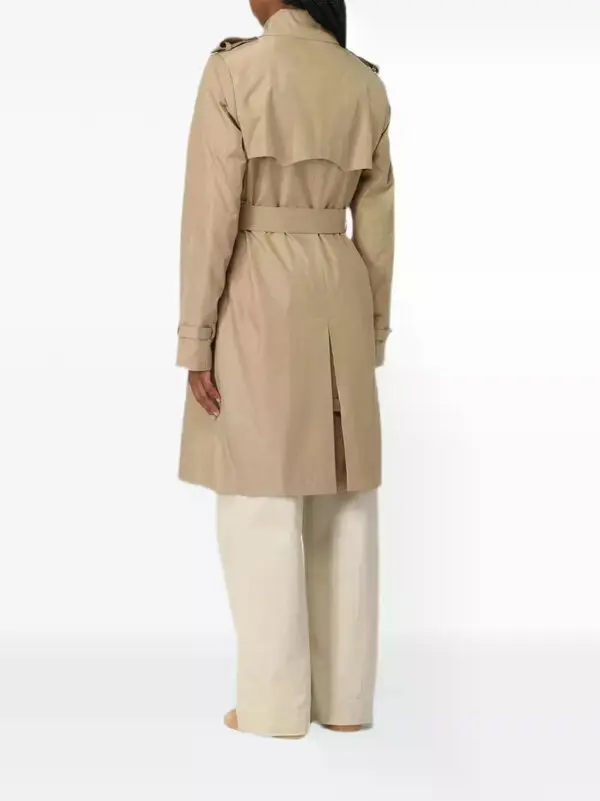 Ralph Lauren Double-breasted Belted Trench Coat - Neutrals