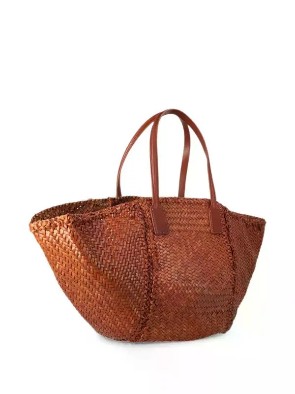 Dragon Diffusion Teresa Woven Leather Tote Bag