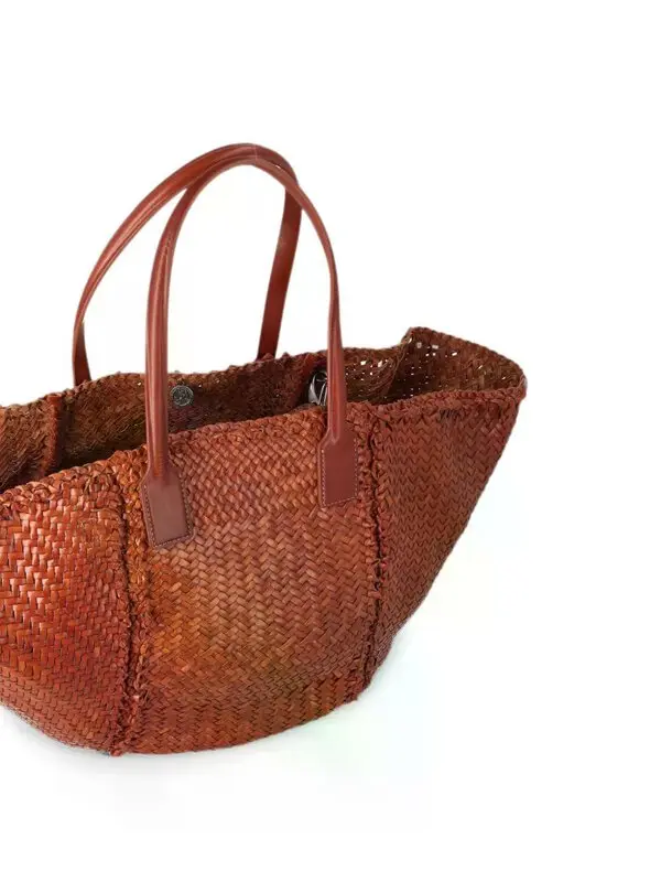 Dragon Diffusion Teresa Woven Leather Tote Bag