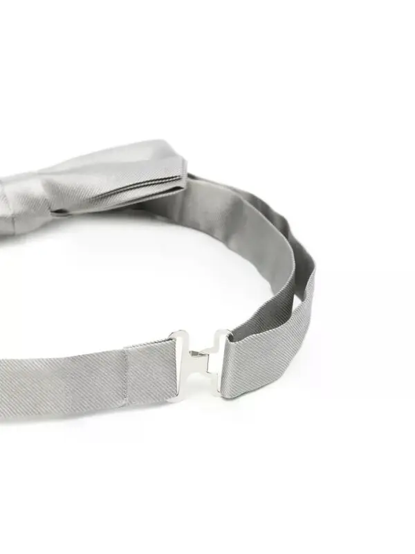 Emporio Armani Silk Diagonal Twill Bow Tie