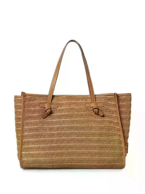 GIANNI CHIARINI Large Marcella Shoulder Bag - Brown